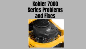 Kohler 7000 Series Problems