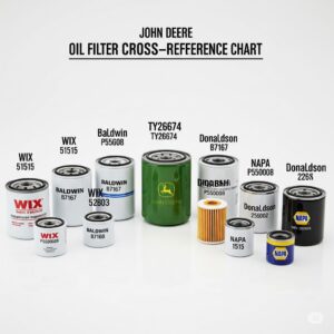 John Deere Oil Filter Cross Reference: Chart, Equivalents & Buying ...